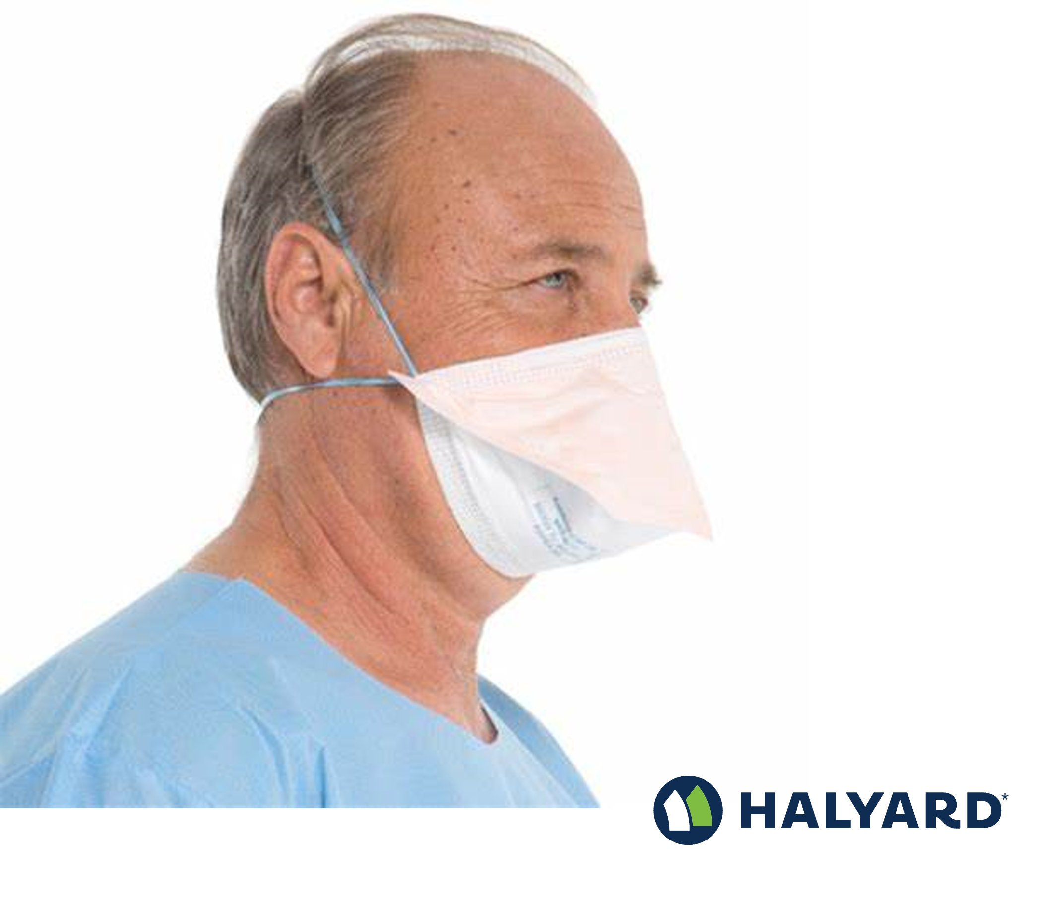 46727 MASCARILLA QUIRURGICA FLUIDSHIELD Y RESPIRADOR N95 PICO DE PATO.