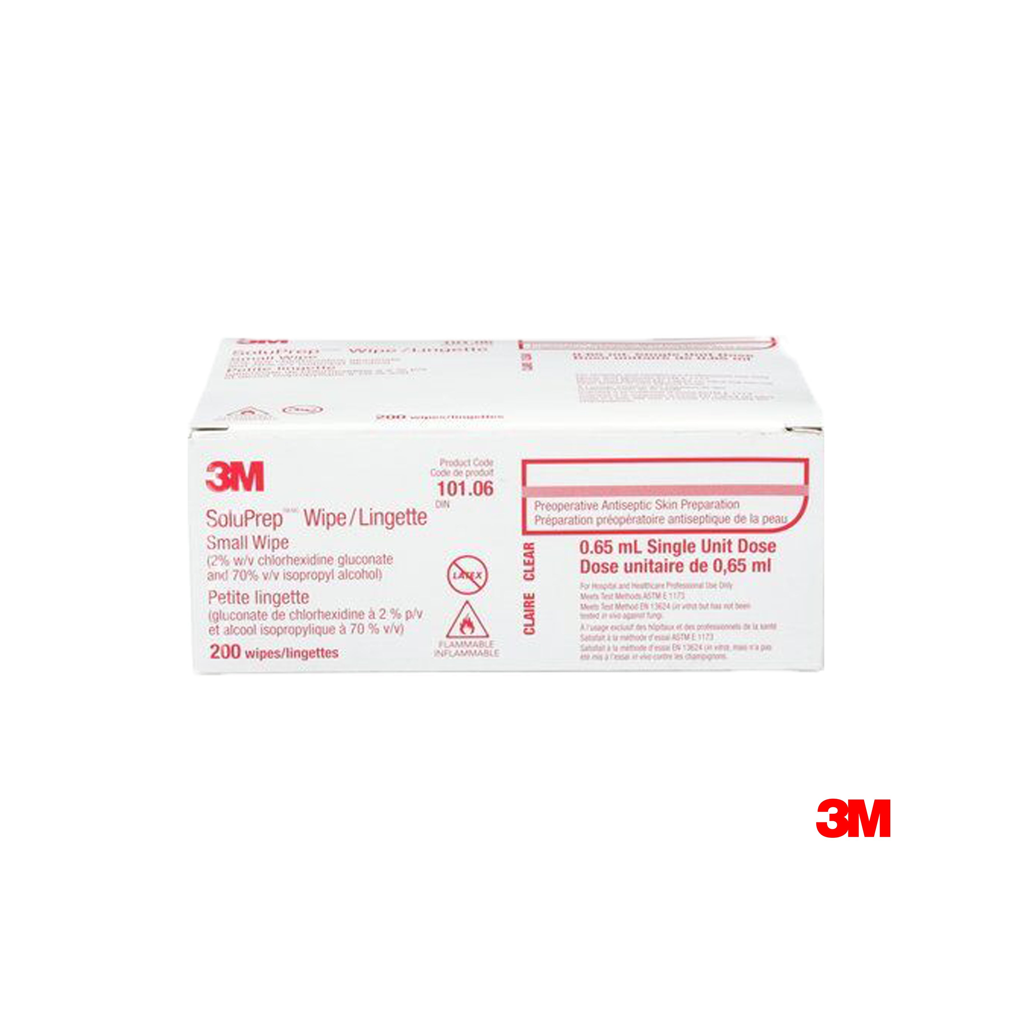 101.06 SOLUPREP SMALL WIPE 0.65 ML