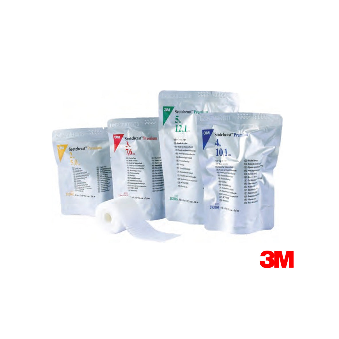 82004mx SCOTCHCAST™ PLUS BLANCA 10.0 CM X 3.65 M (4")